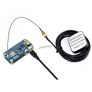 Raspberry Pi GNSS L76X GPS HAT Supports Multi-GNSS Systems GPS BDS QZSS Supports DGPS SBAS Interface UART with External Antenna Industrial PDA Tracking Security System Module @XYGStudy