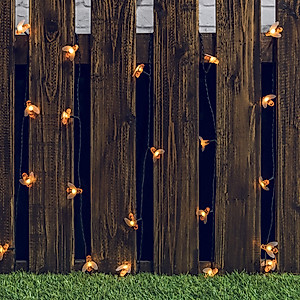 shinymolly Solar String Lights, 2 Pack 21FT 30 LED Solar Bee Fairy Lights 8 Modes Waterproof Outdoor Honeybee String Lights for Garden Patio Gate Yard Party Wedding Indoor Bedroom (Warm White)