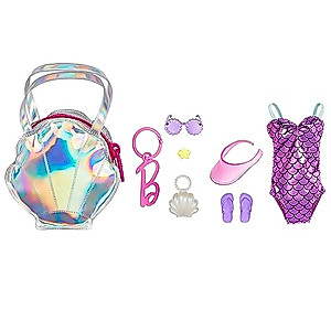 Barbie Fashion & Beauty Doll Accessories Fashion Bags for Girls Ages 3 and Up