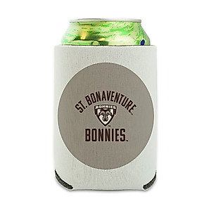 St. Bonaventure Bonnies Can Cooler - Drink Sleeve Hugger Collapsible Insulator - Beverage Insulated Holder