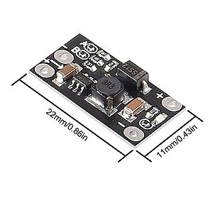 AITRIP 10PCS 1.5A Multi-Function Mini Boost Module Step Up Board 3.7V to 5V 8V 9V 12V Step Up Board with LED Indicato for DIY Electronic Voltage Moduler