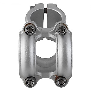 Origin8 Pro Fit Alloy Ergo Stem, 1" or 1-1/8" x 31.8-25.4/28.6-25.4 x 35d x 70mm, Silver