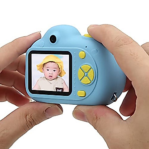 2 Inch HD Screen Children Camera, 1080P HD Convenient Digital Mini Cartoon Camera with Data Cable for Taking Photo for Video