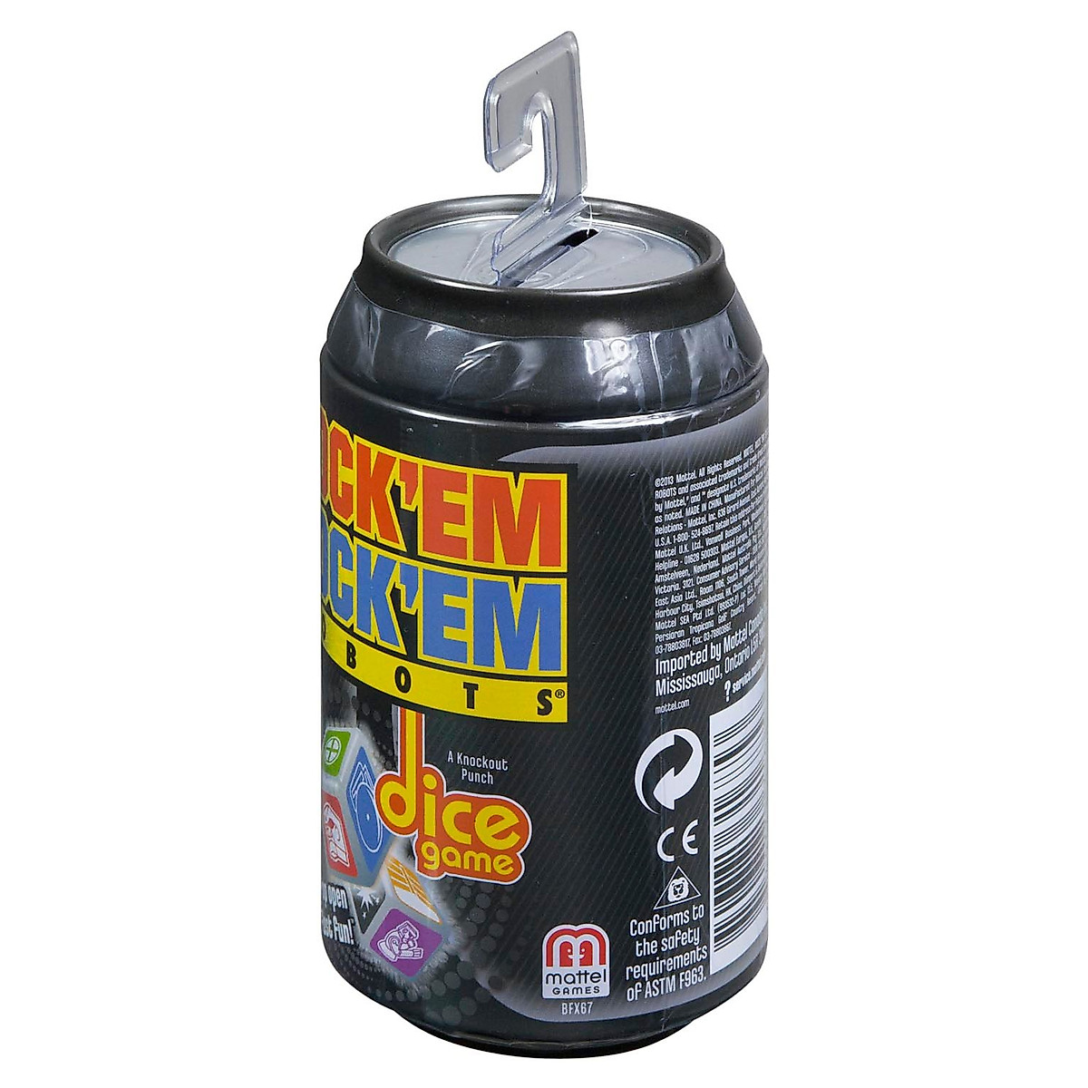 Mattel Games Rock'em Sock'em Dice Game