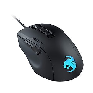ROCCAT ROC-11-730 Kone Pure Ultra - Light ErgonoMic Gaming Mouse (16000 Dpi Optical Sensor RGB Lighting Ultra Light) Black