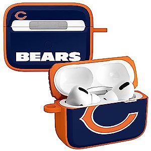 GAME TIME Chicago Bears HDX Case Cover Compatible with Apple AirPods Pro 1 & 2 (Classic)