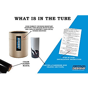 Mountain Stripes Decals Stickers Graphics Compatible with Ford F150 all Generations (2900B)