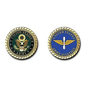 US Army Aviation Challenge Coin