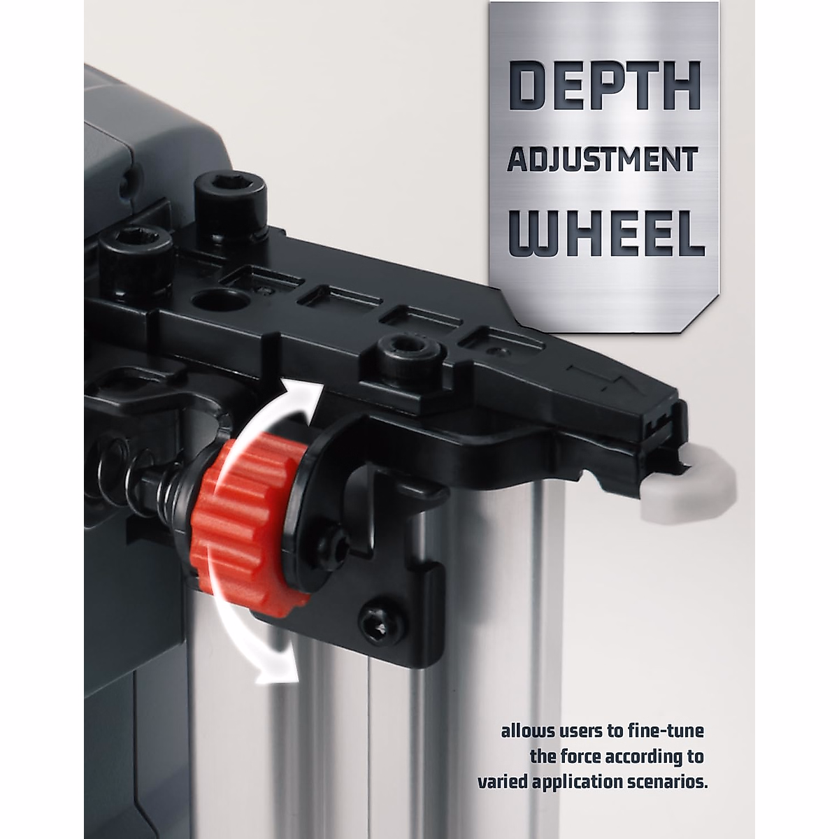 Electric Nail Gun, LINKNAL Cordless Brad Nailer Battery Powered,18 Gauge, 2×20V MAX Li-ion Batteries, Charger and 1000 Nails Included (L820-BN)