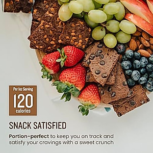 Sheila G's Brownie Brittle – Original Chocolate Chip Thin and Crispy Sweet Snacks (Pack of 6, 5 oz), Rich Gourmet Brownie Bites Dessert