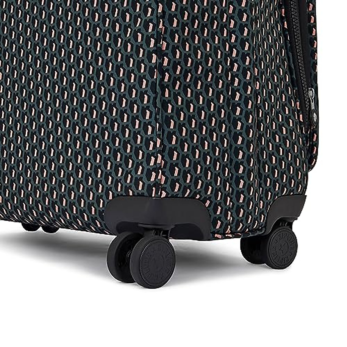 Kipling New Youri Spin Large 4 Wheeled Rolling Luggage 3D K Pink