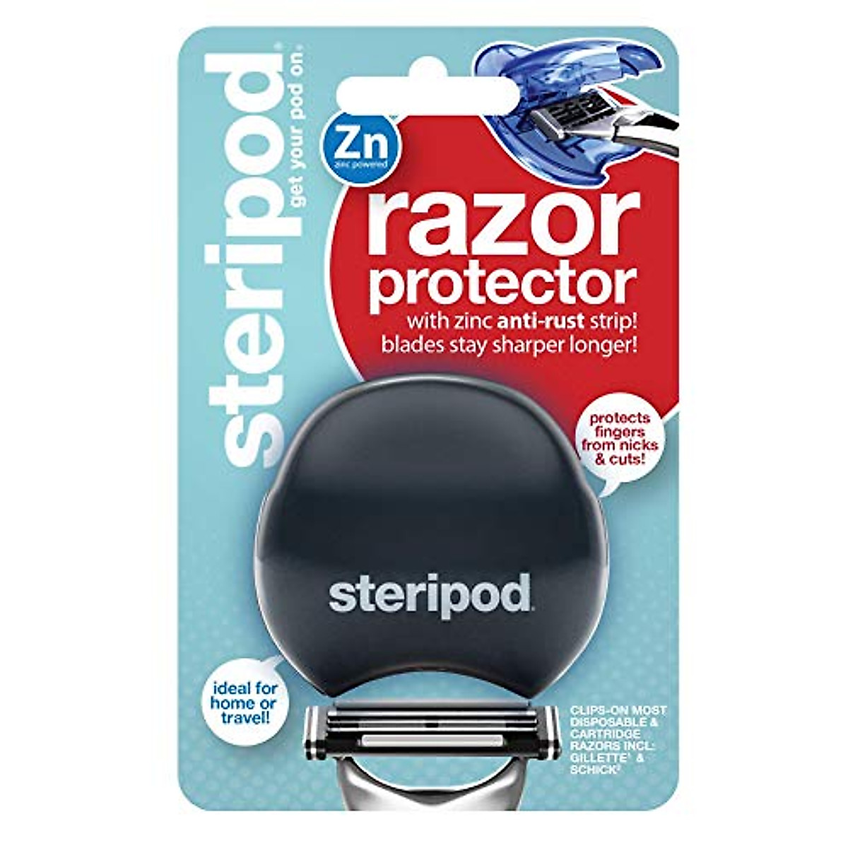 Steripod Razorpod - Clip-On Razor Protector (Black Pearl)