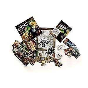 Chronicles of Crime Board Game | Murder Mystery Game | Criminal Investigation Game | Cooperative Game for Kids and Adults | Ages 12+ | 1-4 Players | Avg. Playtime 60-90 Mins | Made by Lucky Duck Games