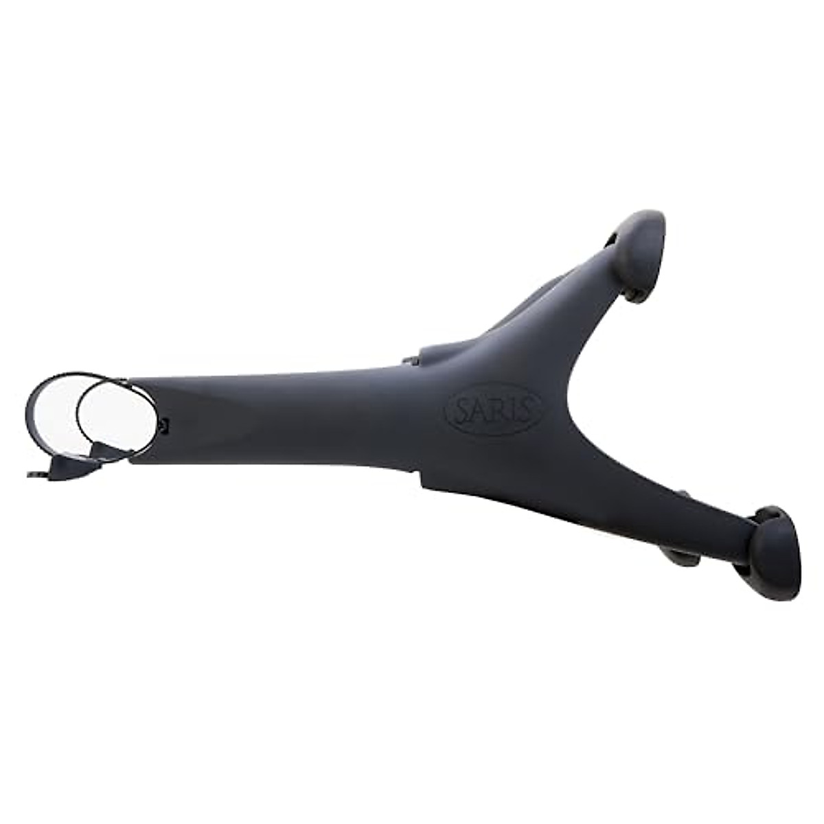 Saris Solo 1-Bike Trunk Rack - Zero Adjustments, Easy Install, 100% Recyclable Plastic Frame and Non-Rusting Material, Compact Solo Trunk Mounted Bicycle Rack