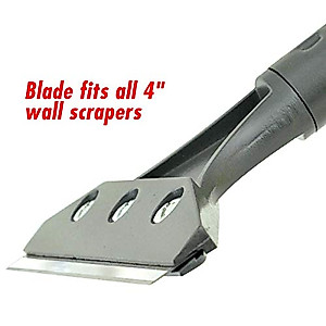 IVY Classic 11183 4" Wall Scraper Blades, USA, 100-Pack