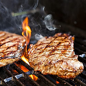 Cast Iron Grill Grates for Charbroil Performance 5 Burner Grills 463275517 463243518 463243519 463275717, Cooking Grids for Charbroil Performance 6 Burner 463274419 Grill, G470-0002-W1 G470-0003-W1