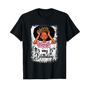 18 Year Old Gift Women Girls Teenager It's My 18th Birthday T-Shirt
