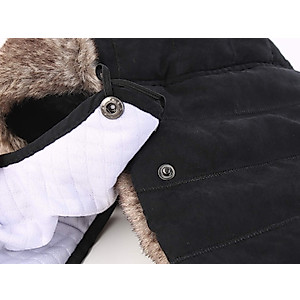 Connectyle Outdoor Trooper Trapper Hat Warm Winter Hunting Hats with Ear Flaps Mask Aviator Hat Black