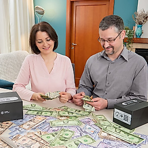 100 Envelopes Money Saving Challenge - Save 5050 Dollars In 100 Days Premium Kit, 100 Cash Envelopes & Organizer Box Set, Trendy Tiktok & Youtube 5050 Bucks Savings Challenge, Fun Gift Ideas