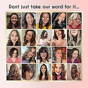 Curling Iron 1 Inch • Professional Hair Curler • Curling Wand • Ceramic Curling Irons • Transform Your Look in Seconds • Suitable for All Hair Types • Say Goodbye to Heat Damage