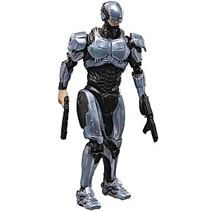 Hiya Toys Robocop 2014: Robocop (Silver Version) 1:18 Scale Action Figure, Multicolor