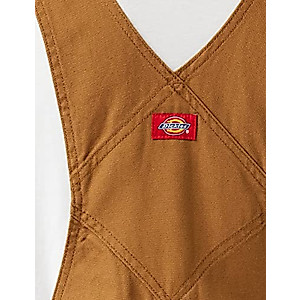 Dickies mens Bib overalls and coveralls workwear apparel, Brown Duck, 30W x 30L US