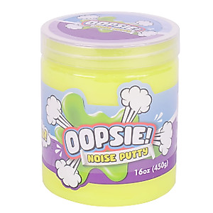 Oopsie Noise Putty - 1lb Container | Squishy Sensory Toy for Kids and Adults | Receive One, Colors May Vary - Sunny Days Entertainment, Large