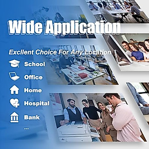 Ledes 7830 7835 Toner Cartridge Compatible Replacement for Xerox WorkCentre 7830 7835 7845 7855 7970 7525 7530 7535 7545 7556 Printer, Part# 006R01513 006R01514 006R01515 006R01516 (4 Pack)