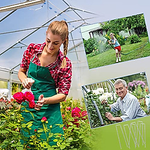 100 Pcs Garden Staples 6 Inch U-Shaped Landscape Staples,11 Gauge Heavy Galvanized Garden Staples are Suitable for Outdoor Fabric Irrigation Hoses, Artificial Turf Nails, Fixed Fences and Tents.