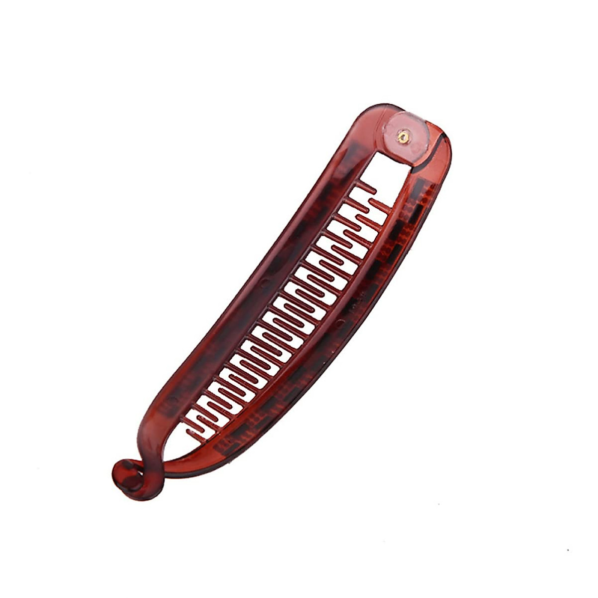 KALLORY 3pcs horsetail Wild Pins Clamp Women Banana Ladies Combs Rhinestone Pattern Decorative Golden Clincher Ponytail Black Giftverticalbright Hair Accessories Horail Birthday Clips