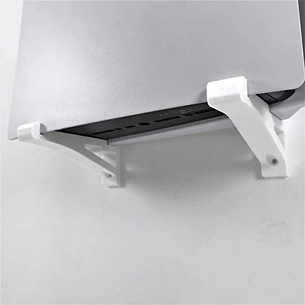 3D Cabin PS5 Wall Mount Wall Bracket Holder Stand for Play Station 5 Disc Triple Support Any Orientation White Left
