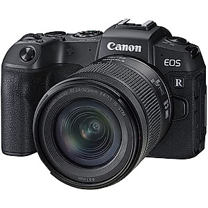 Canon EOS RP Mirrorless Camera with 24-105mm f/4-7.1 is STM Lens+ Case + 64GB Memory(26pc)