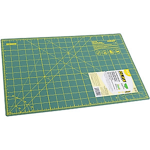 OLFA 9880 RM-CG 12-Inch x 18-Inch Self-Healing Double-Sided Rotary Mat