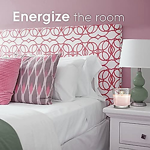 Glade Candle Jar, Air Freshener, Rose & Bloom, 3.4 Oz, 2 Count