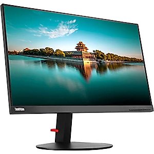 Lenovo - Open Source ThinkVision P24h-10 23.8" WQHD LED LED Monitor - Glossy Black