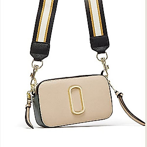 Women Crossbody camera Bags Small Shoulder PU Leather Handbags Cell Phone Purse thick strap cross bodys Clutch
