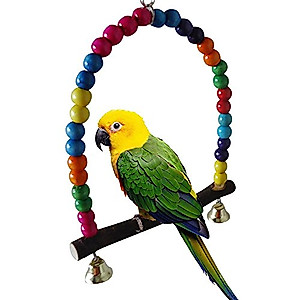 tallahassee Pet Bird Parrot Parakeet Budgie Cockatiel Cage Hammock Swing Toy Hanging Toy