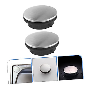 OSALADI 2pcs Faucet Cover Sink Tub Accessories for Bathtub Faucet Bathtub Faucets Faucet Hole Tap Hole Stopper Kitchen Accessories Sink Repair Kit Hole