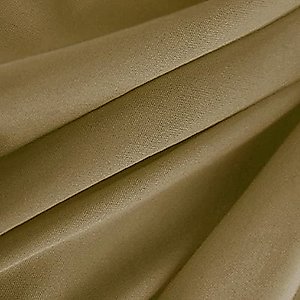 Texco Inc Polyester Interlock Lining 2 Way Stretch/Decoration, Apparel, Home/DIY Fabric, Cargo 114 1 Yard