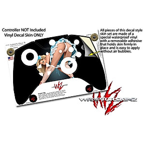 WraptorSkinz Decal Vinyl Skin Wrap compatible with XBOX One S/X Controller - Alice Pinup Girl (CONTROLLER NOT INCLUDED)