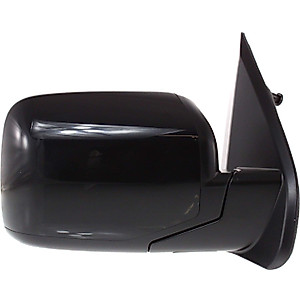 Kool-Vue Mirror Compatible with 2009-2015 Honda Pilot Passenger Side Manual Folding, Heated, Paintable, Power Glass