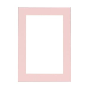 10x14 Mat Bevel Cut for 8x12 Photos - Acid Free Soft Pink Precut Matboard - For Pictures, Photos, Framing - 4-ply Thickness