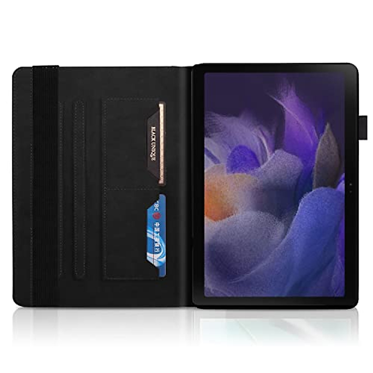 Tablet PC Case Compatible With Samsung Galaxy Tab A8 10.5-Inch 2021 (SM-X200/X205/X207) PU Leather Case Flip Wallet Protective Cover Tree Of Life Tablet Case Card Slot Tablet PC Cover Protective Cover
