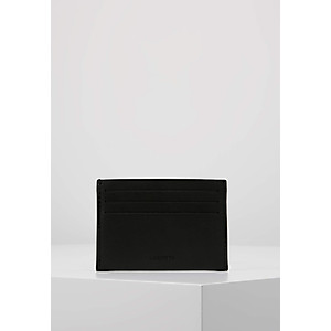 Lacoste NH1346FG Mens Leather Fitzgerald Credit Card Holder Wallet,Compact, Black, One Size