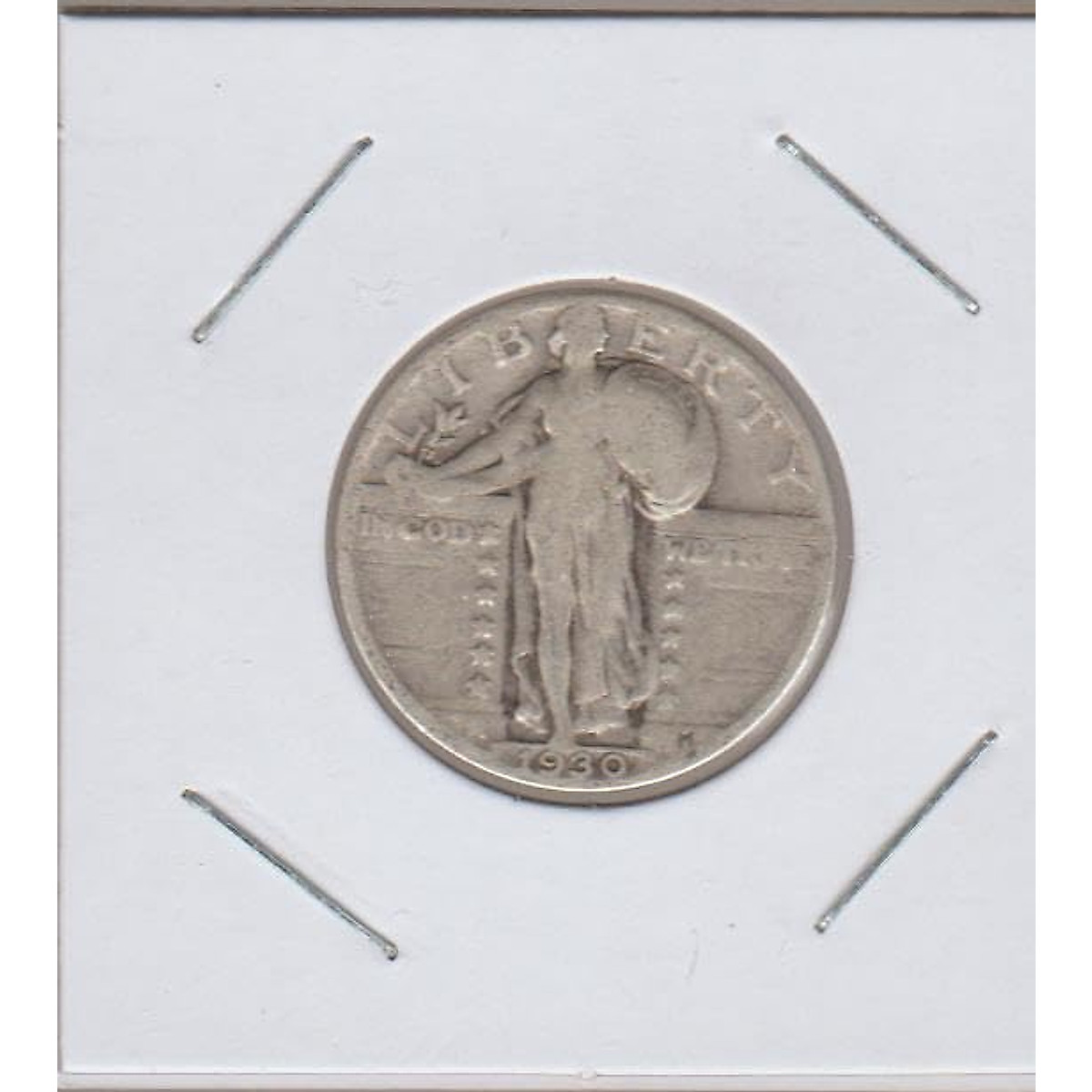 1930 Standing Liberty (1916-1930) (90% Silver) Quarter Very Fine