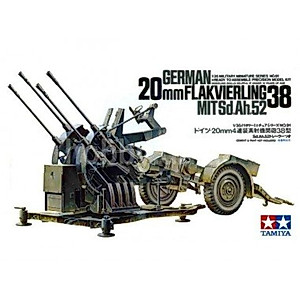 Tamiya 35091 German 2cm Flakvierling 38 1:35 Military Model Kit