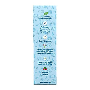 Orajel Kids CoComelon Training Toothpaste Fluoride-Free; #1 Pediatrician Recommended Fluoride-Free Toothpaste*, 1.5oz Tube