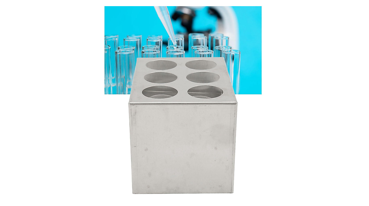 Durable Metal Test Tube Rack - 304 Stainless Steel