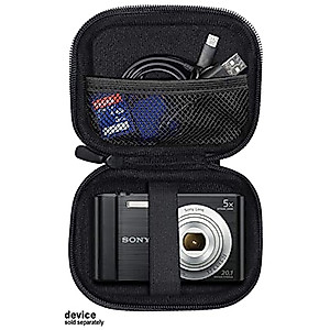 WGear Digital Camera Case for Canon PowerShot ELPH180, ELPH 190, ELPH 350 HS, ELPH 310 HS, ELPH 360; Sony W800/S, DSCW830; AbergBest 21 Mega Pixels; Kodak FZ43, FZ53-BL; Lecran