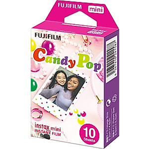 Instax Mini Candy Pop Instant Film (10 Color Prints) [International Version]